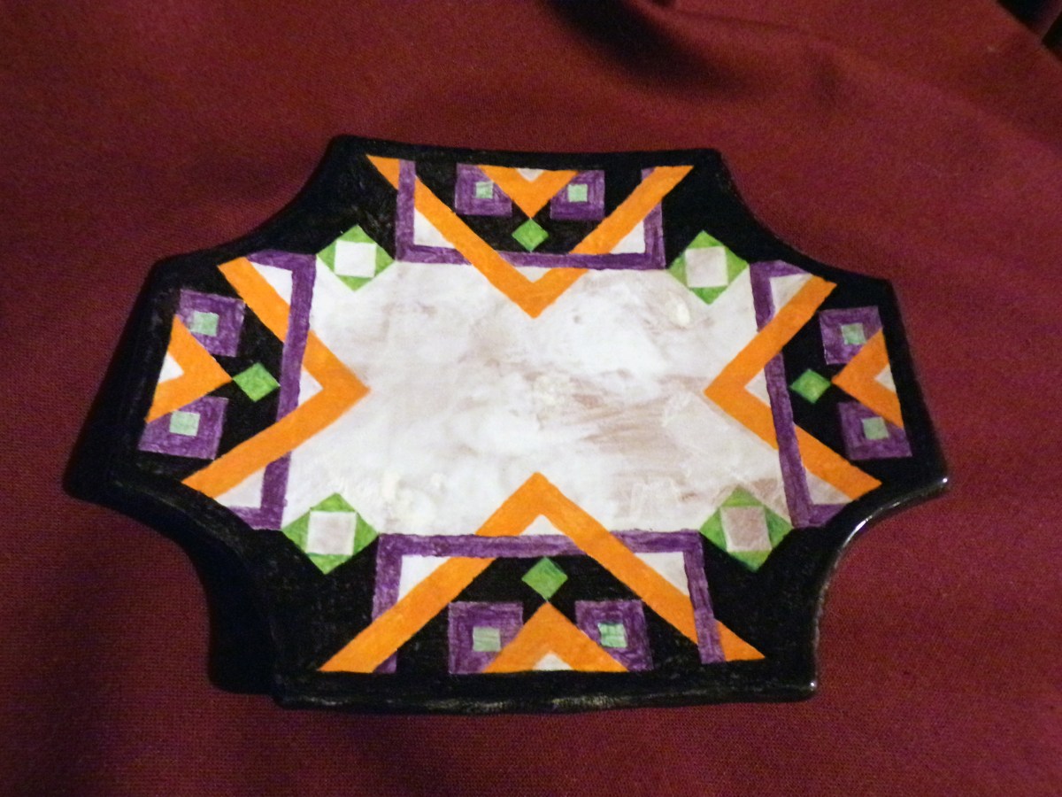 Clay Platter – Alex Carter Art